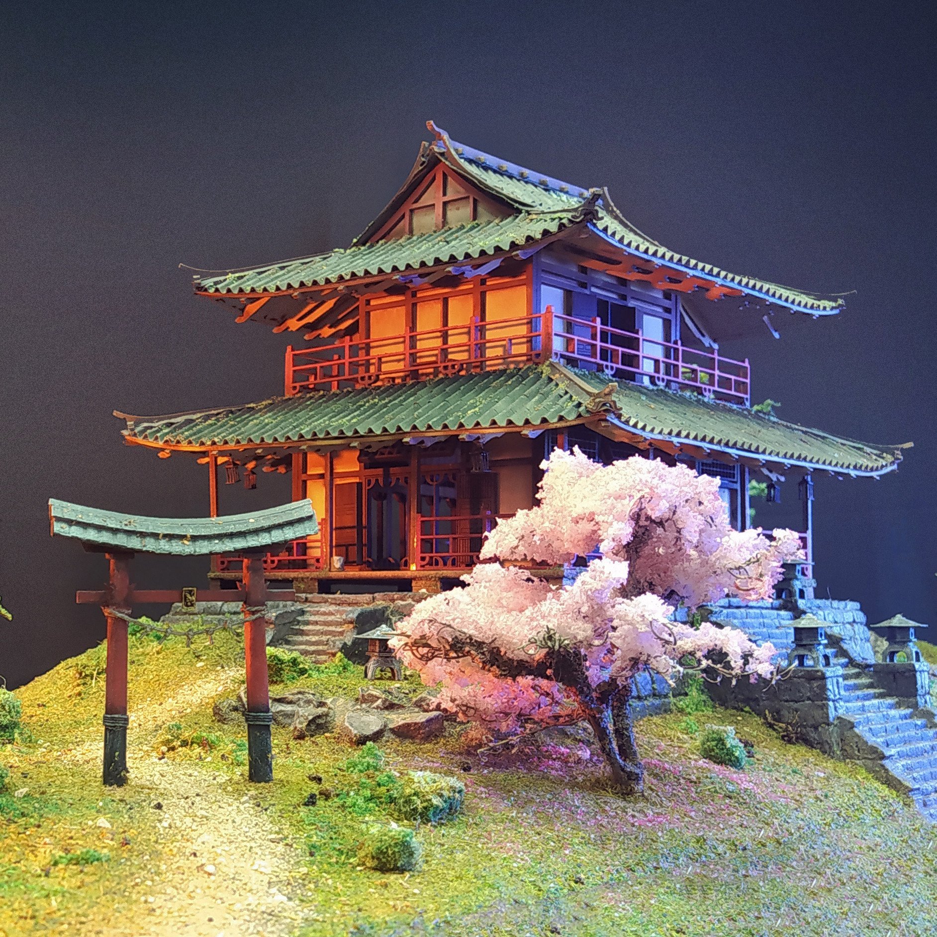 Japanese Dojo Miniature - Tinkershare